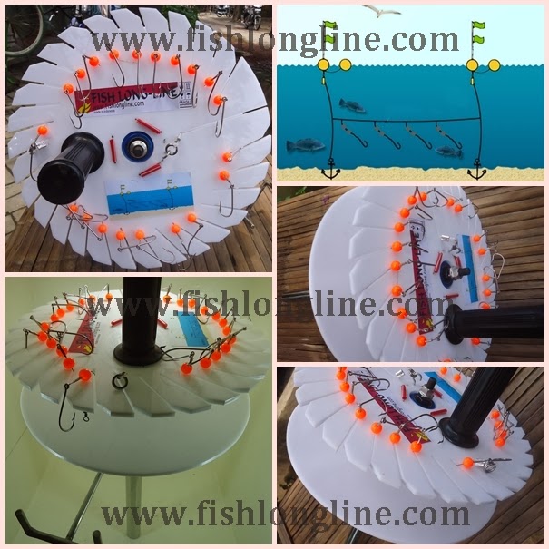 Fishing longline set ~ Fishing Longline Set