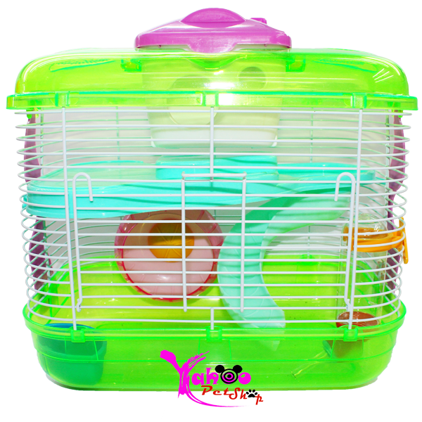 Lồng phi thuyền 3 tầng dành cho Hamster ~ Yahoo Pet Shop