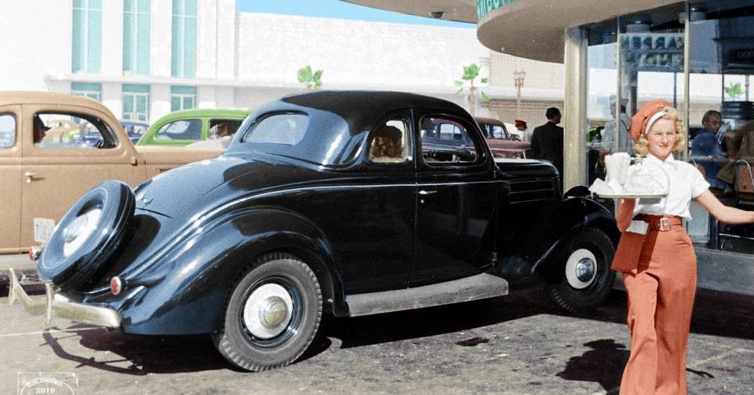 Just A Car Guy: The drive up diner in the NBC parking lot, Hollywood ...