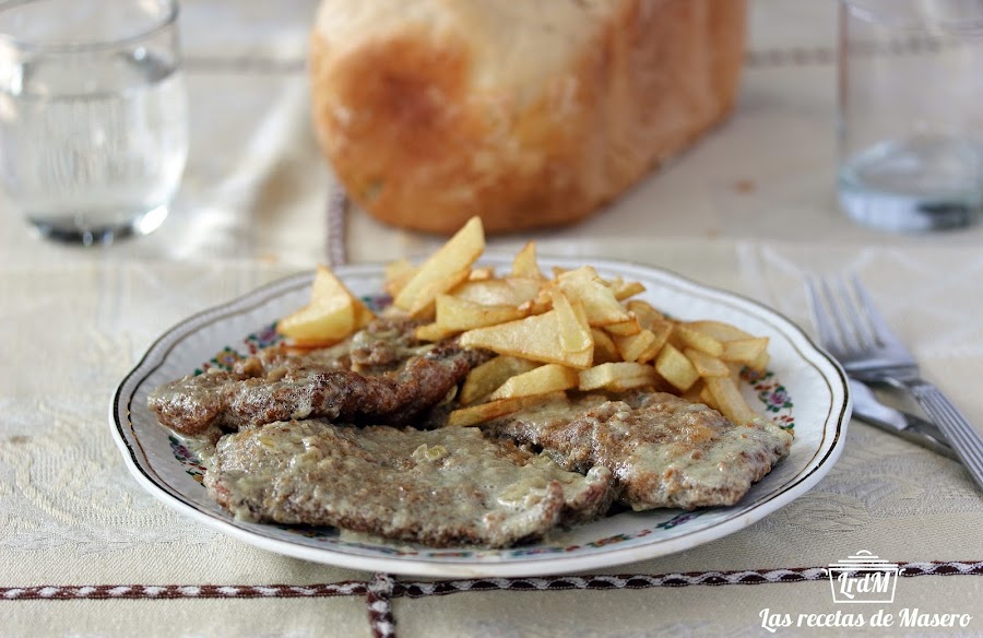 Escalopines al cabrales | Cocina