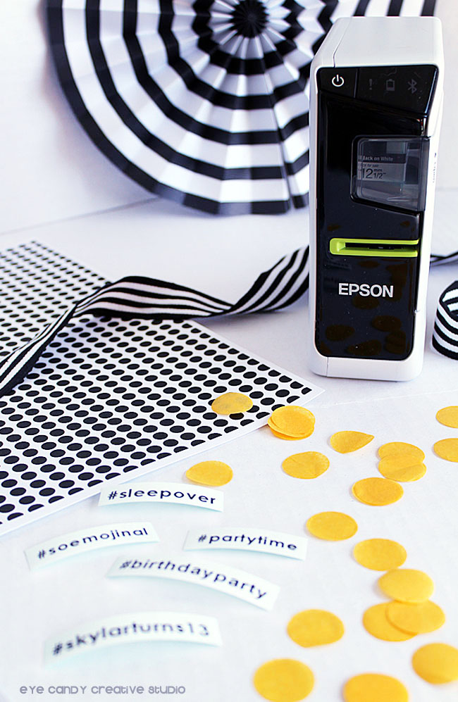 Eye Candy Creative Studio: DIY :: Custom Party Confetti Labels