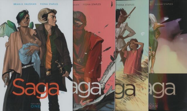 The Time for Change: Saga by Brian K. Vaughan and Fiona Staples