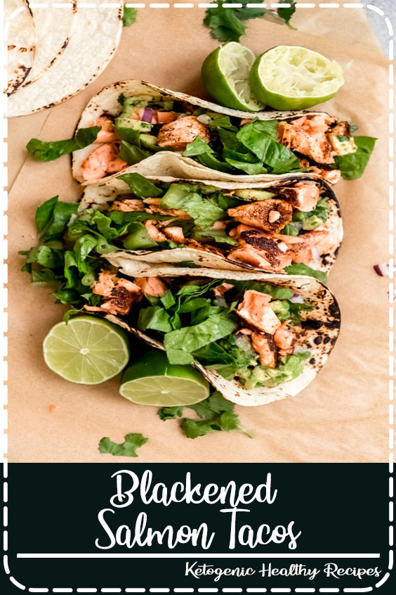 Blackened Salmon Tacos - Julia Recipes