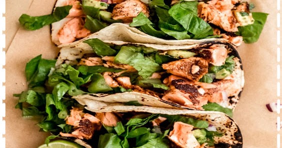 Blackened Salmon Tacos - Julia Recipes