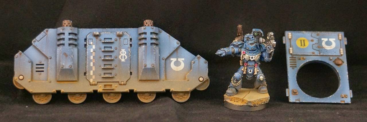 40k Hobby Blog: Tutorial: Ultramarines With Color Modulation