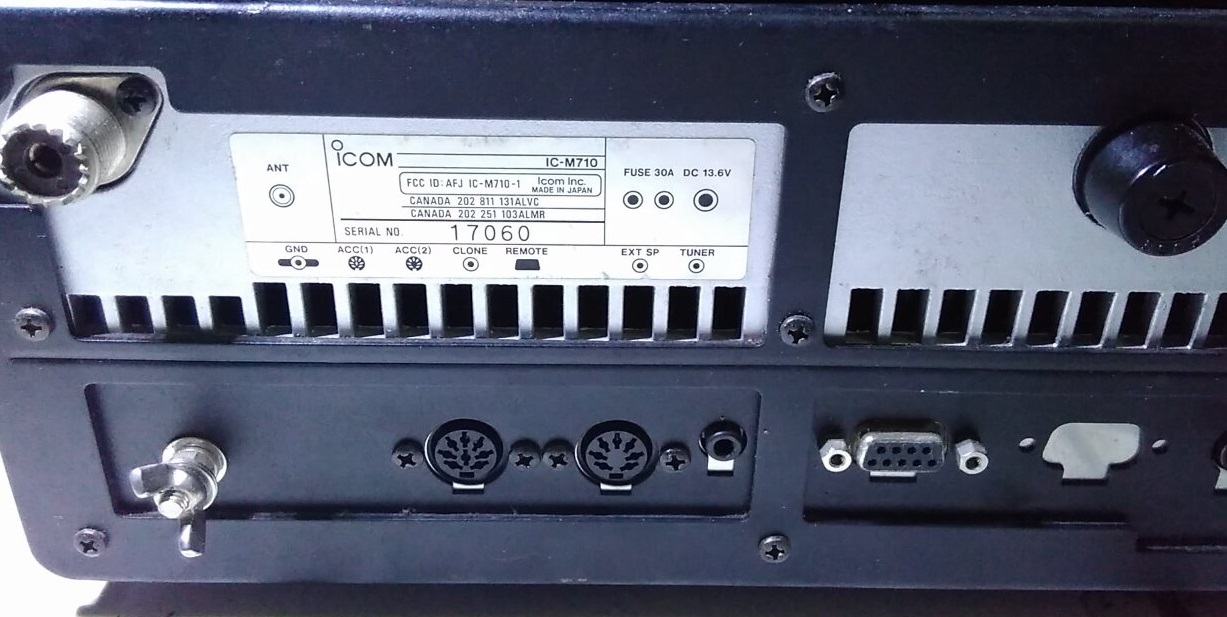 RADIO SELLER: Icom M710 SSB Marine Radio HF ( SOLD )