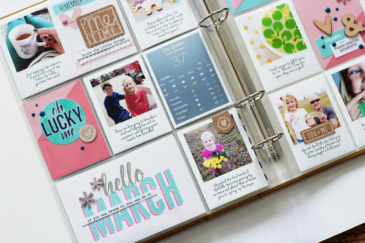 Paper Fab: March 2016 Project Life *Hip Kit Club*