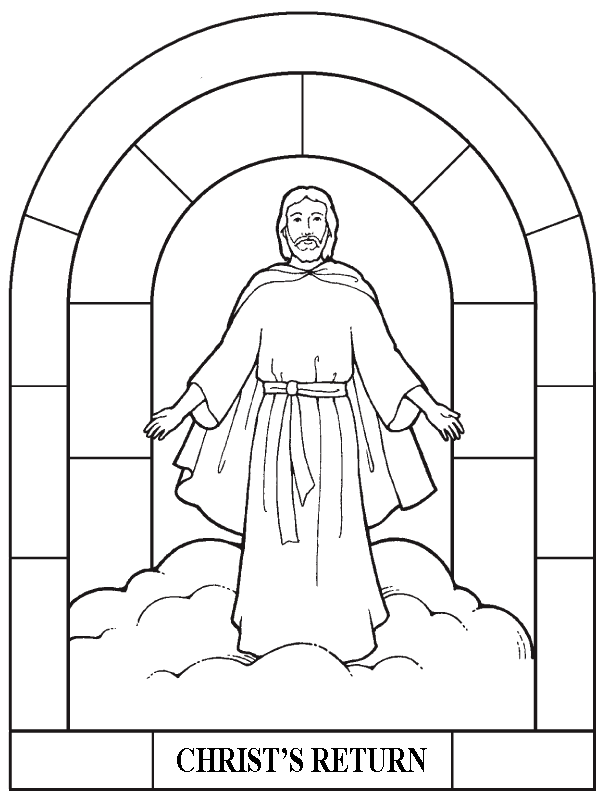 Coloring Page Of Jesus ~ Coloring Print