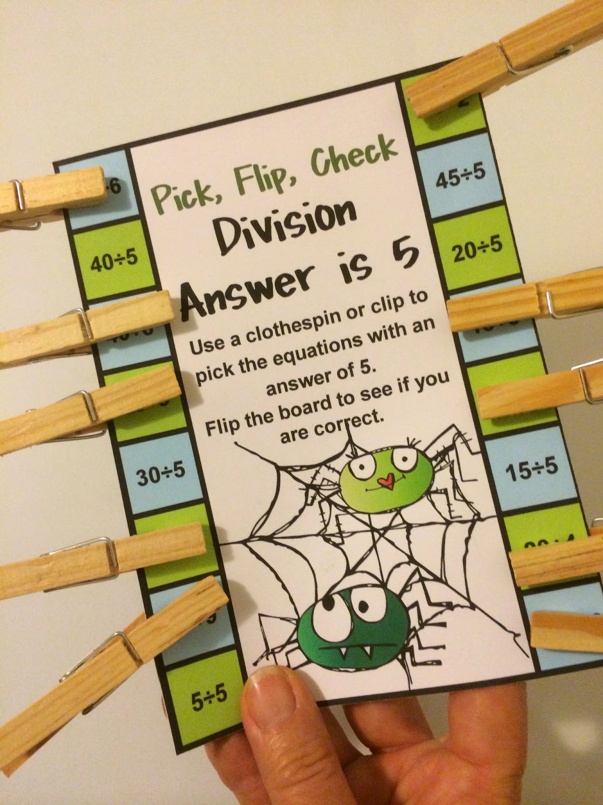 Fun Games 4 Learning: Flip Math Cards Freebies