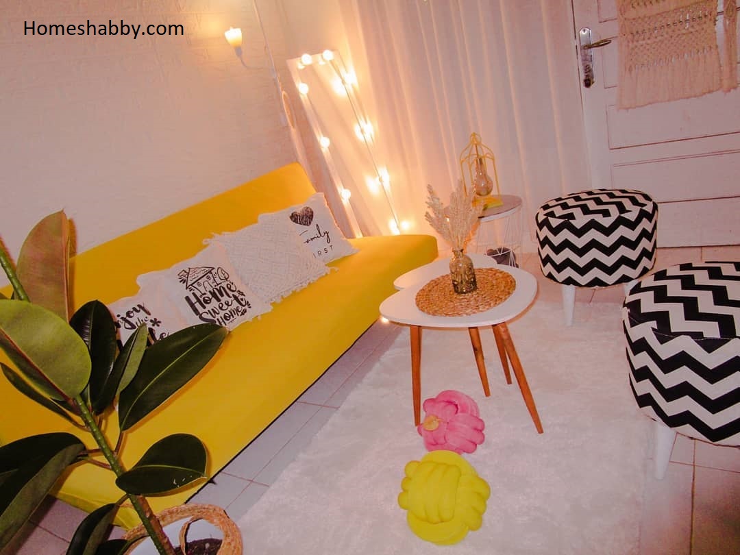 Ide Dekorasi Rumah Minimalis Bertema Warna Kuning Lengkap dengan ...