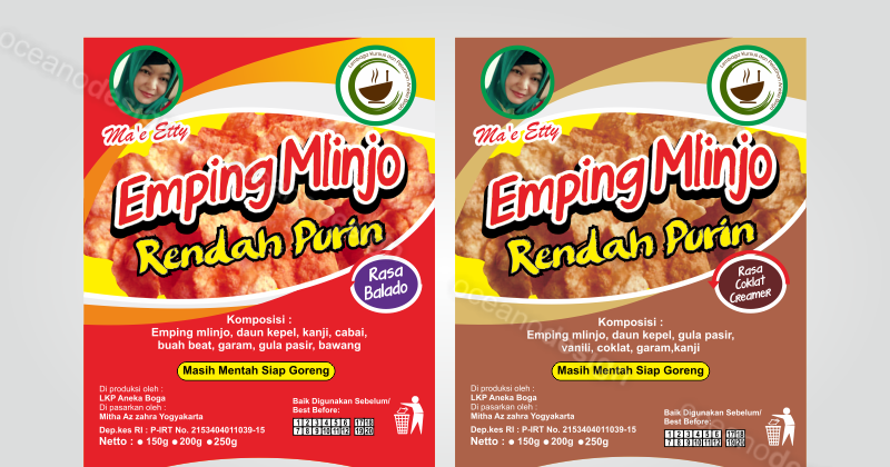 49 Desain Stiker Kemasan Ide Penting Riset
