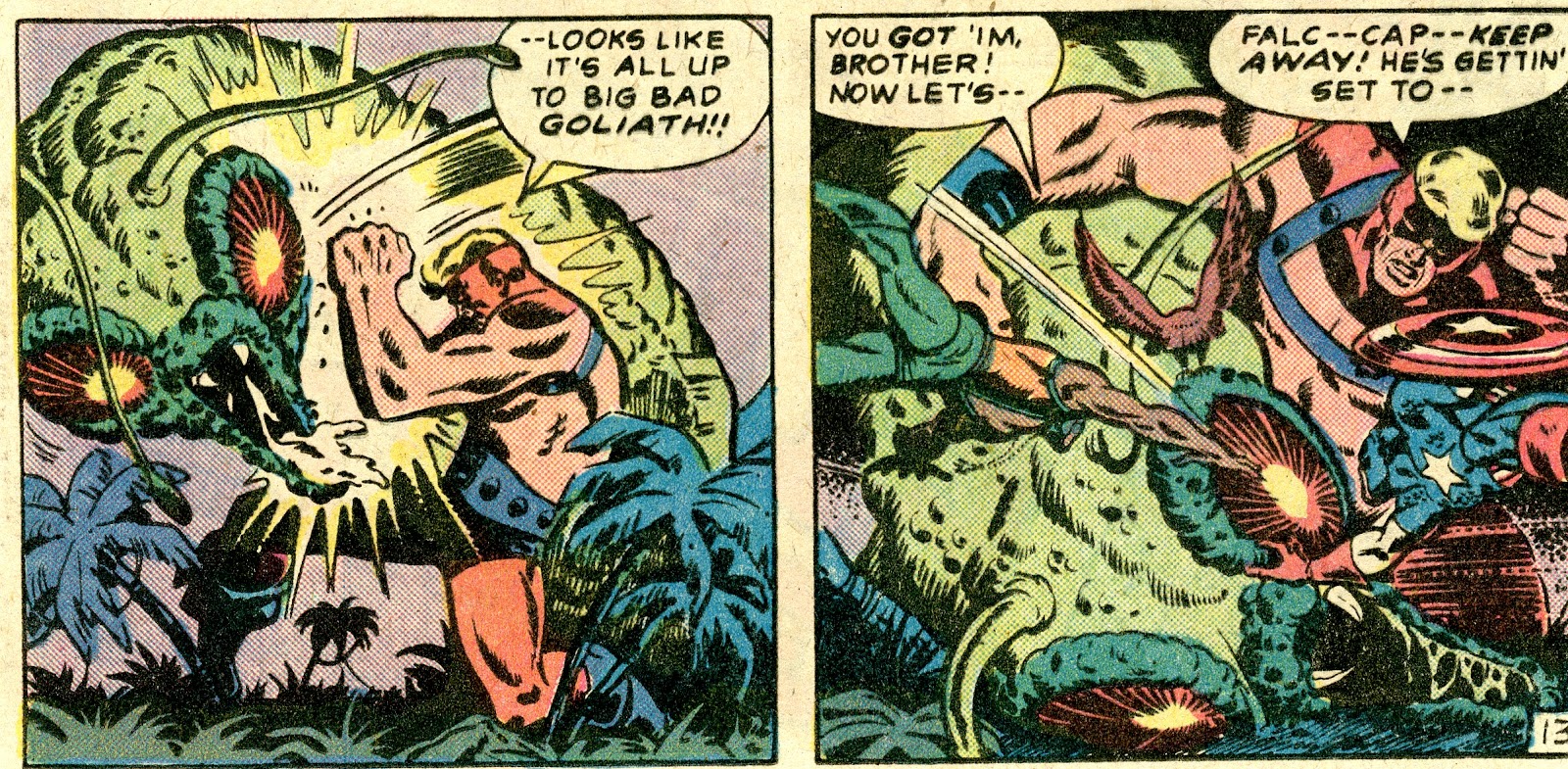 Comics, old time radio and other cool stuff: A Green Behemoth and a ...