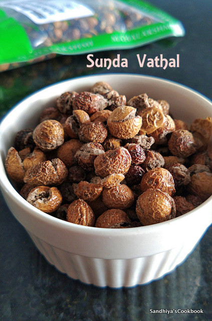 Sandhiya's Cookbook: Vatha Kuzhambu | Sunda Vathal Kulambu | Dried ...