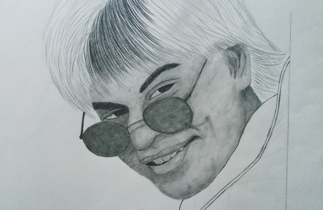 How to draw Shahrukh Khan sketch step by step video for beginners / How ...