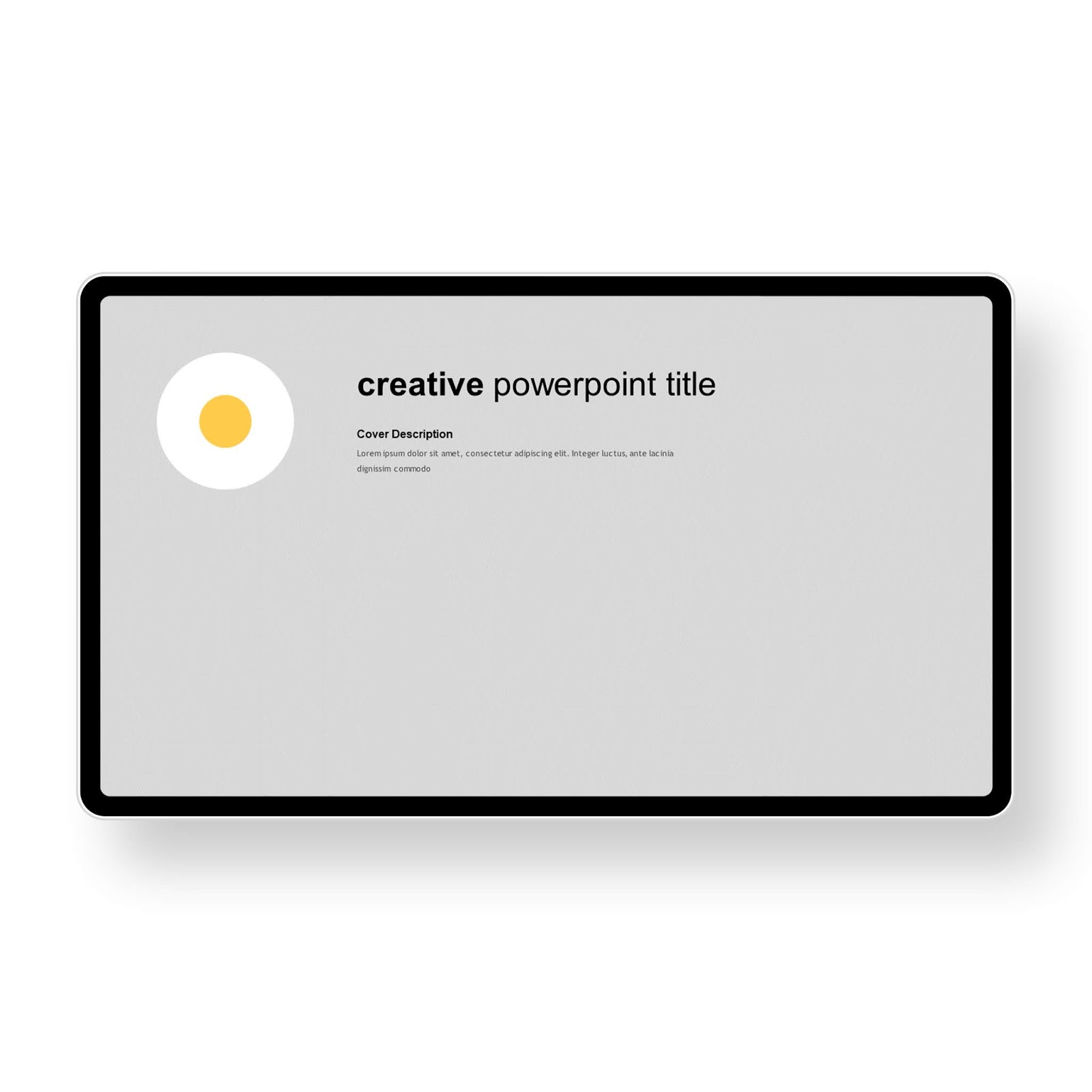 Simple Egg PowerPoint Templates - PowerPoint Free