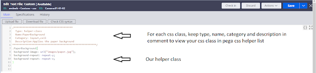 Pega Learnings: How to use CSS helper classes in Pega