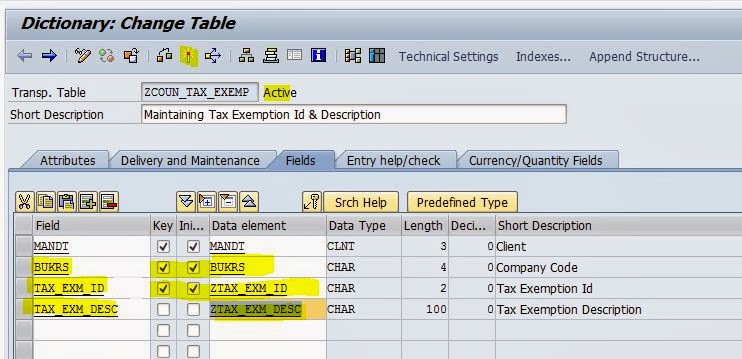 Creating Node in SPRO for Customizing Table - Sap 4 All