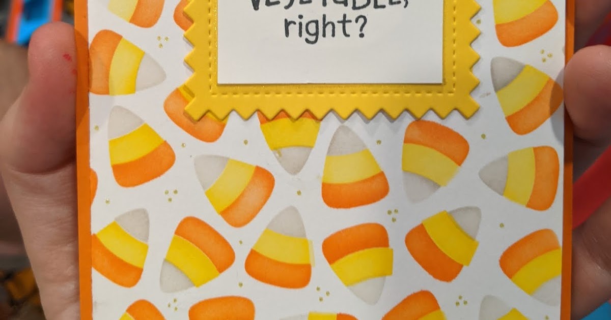 Purple Lake Stamps: Candy Corn Vegetables