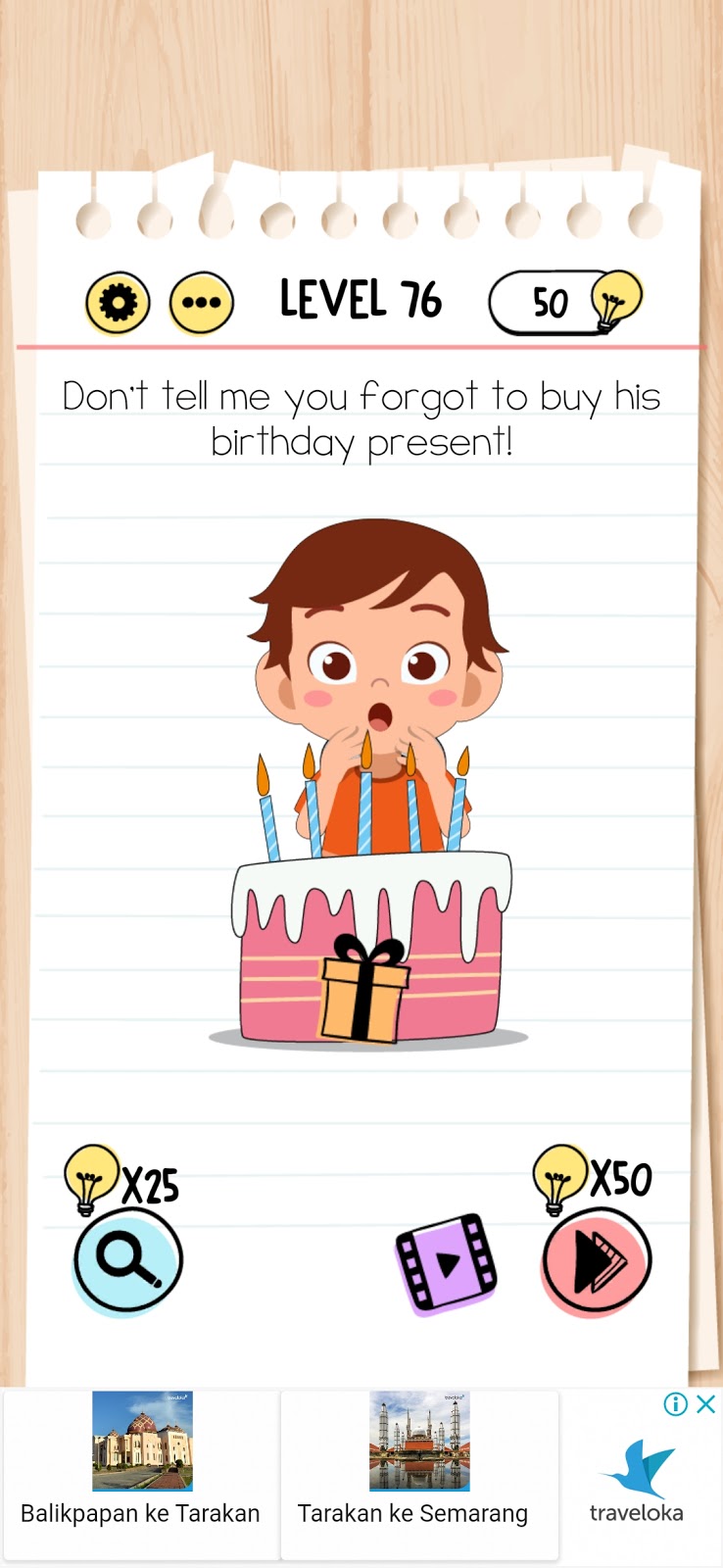 Jawaban Brain Test Level 71 72 73 74 75 76 77 78 79 80 - Gamers Bunyu