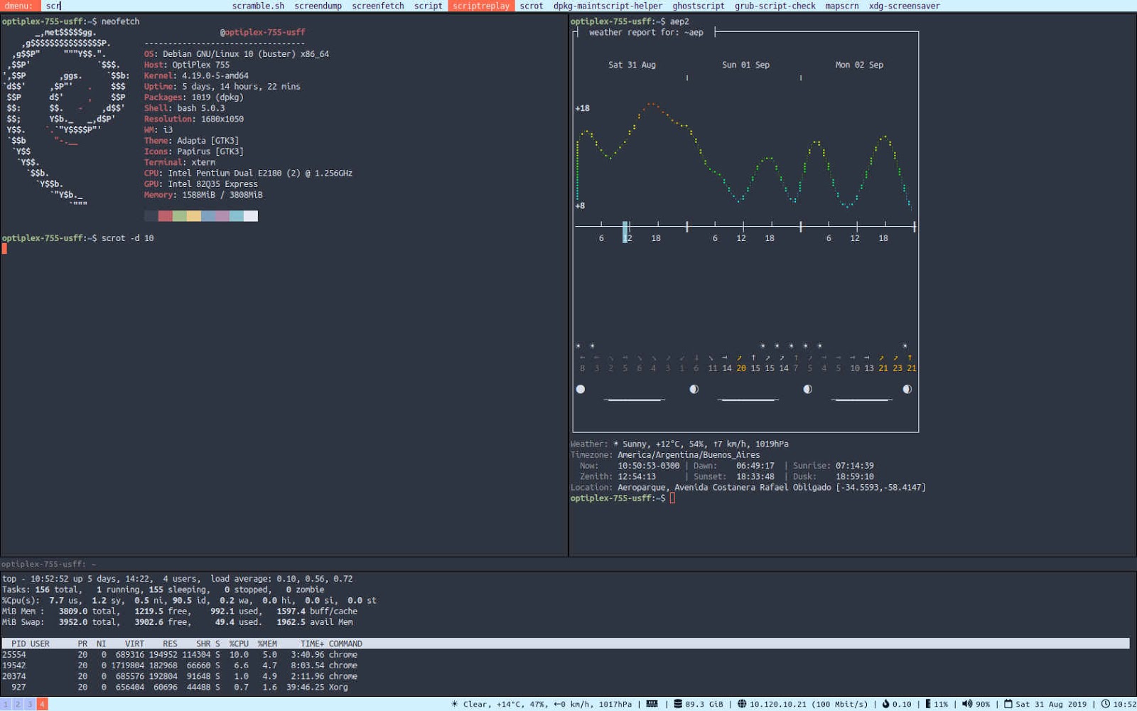 oesediez: The Current Debian Desktop oesediez: The Current Debian Desktop