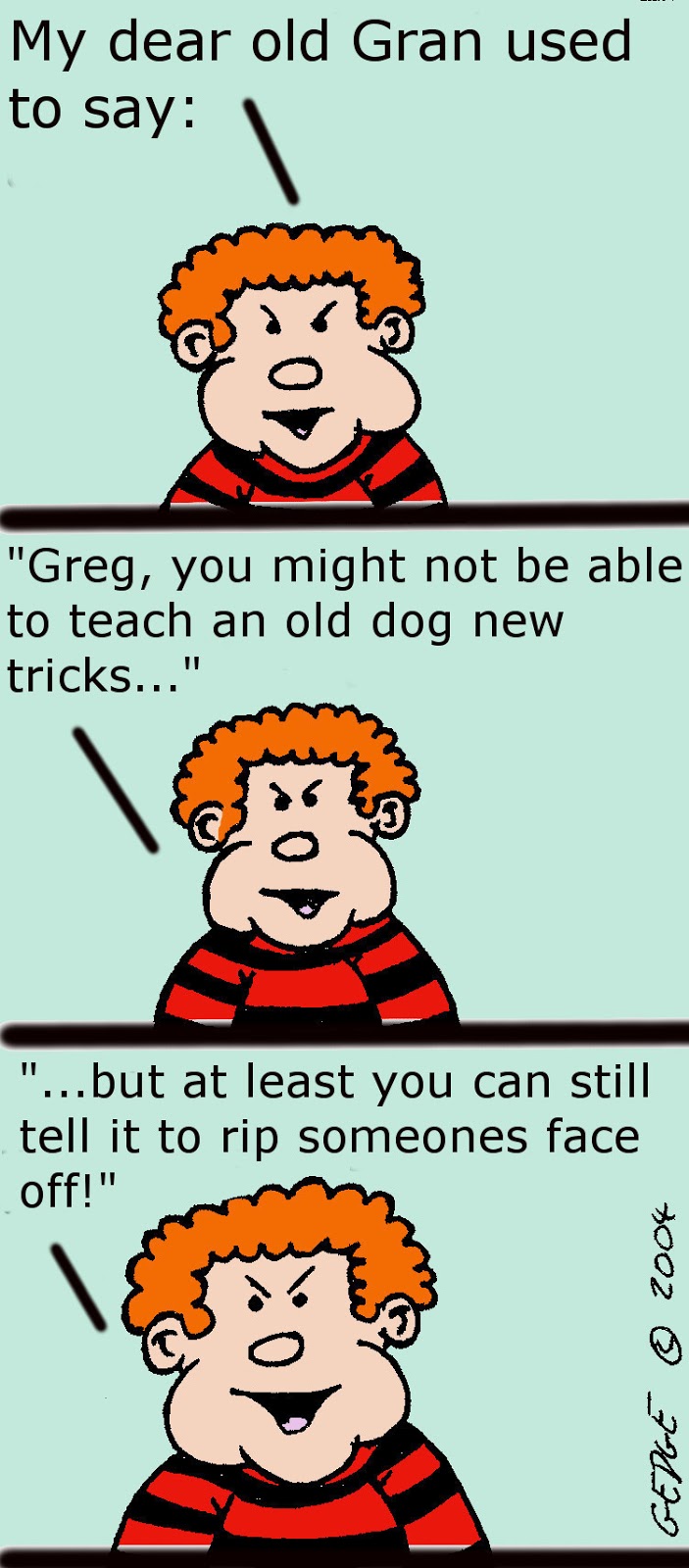 Kertoons: You Can't Teach an Old Dog New Tricks?