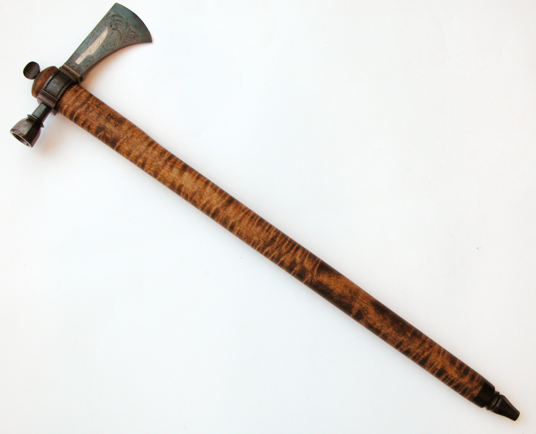 Contemporary Makers: Pipe Tomahawk by Wallace Gusler