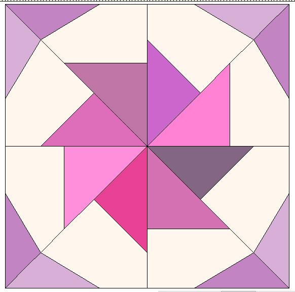 Barbara Brackman's MATERIAL CULTURE: Crazy Wheel of Fortune