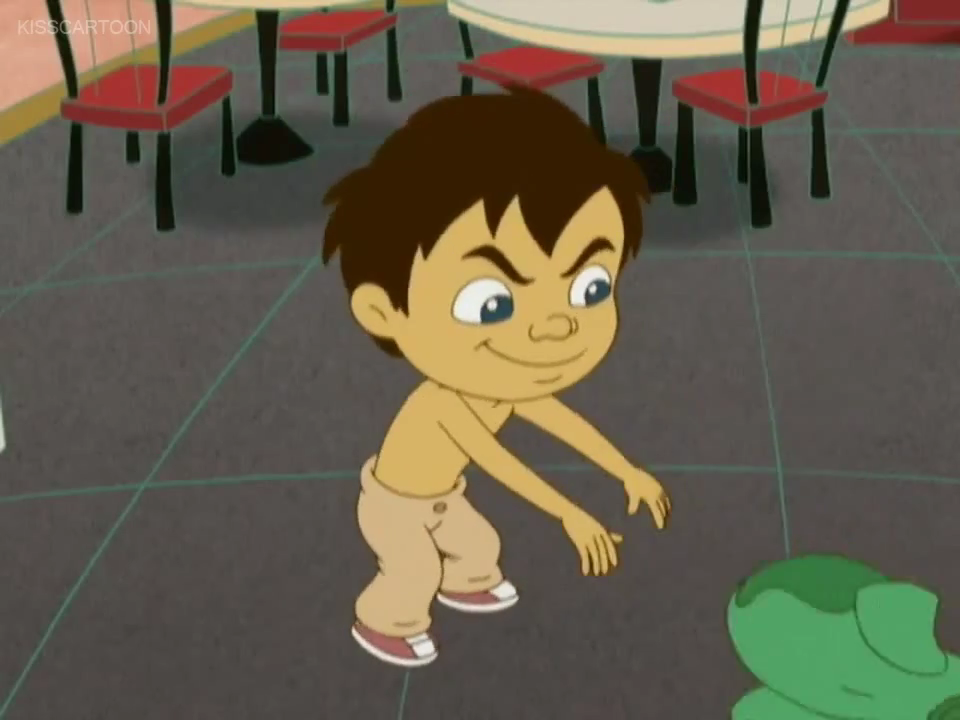 Shirtless Drawn Cartoon Boys & Men: Shirtless Tito Chavez in Maya and Miguel