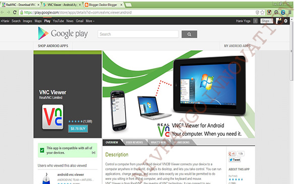 Remote Desktop PC Menggunakan realVNC dengan VNC viewer Android ...