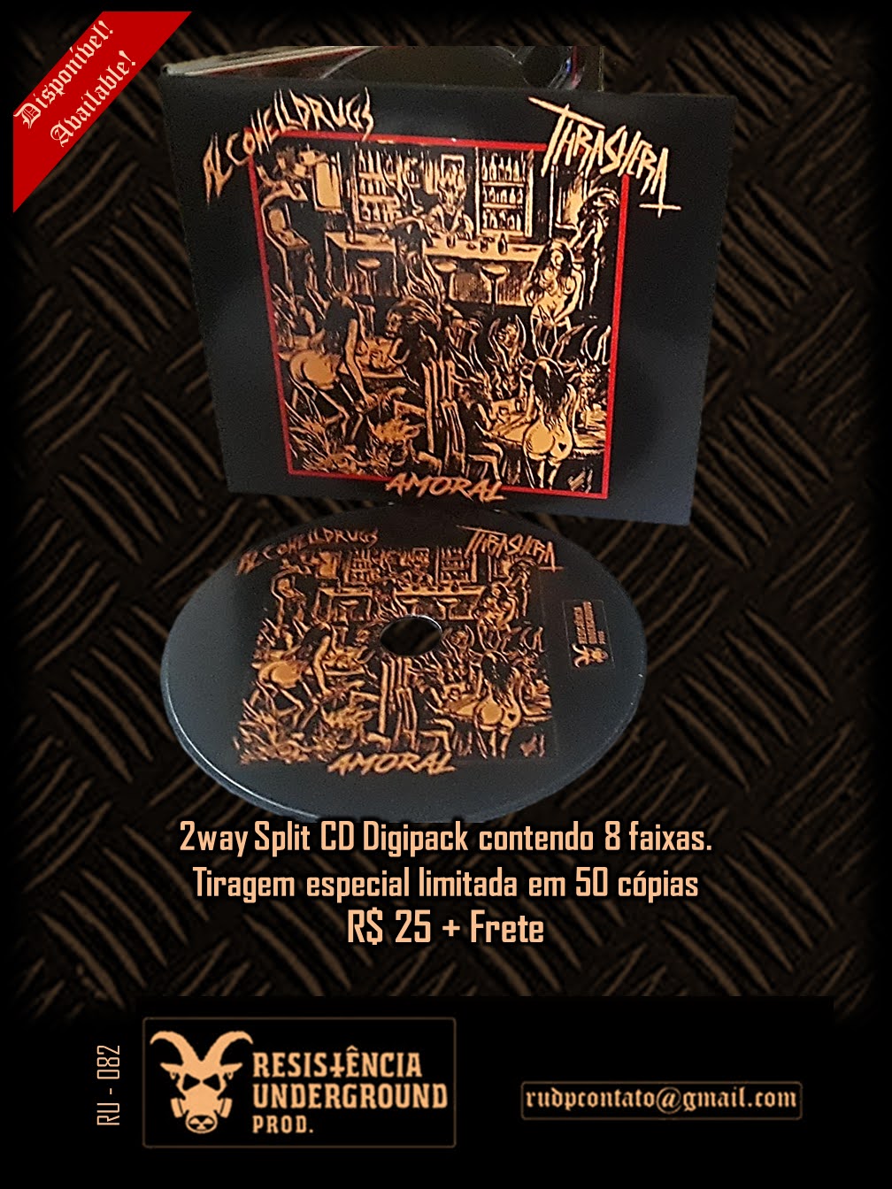 THRASHERA DISCOGRAFIA / DISCOGRAPHY: "Amoral" – 2 Way Split CD ...