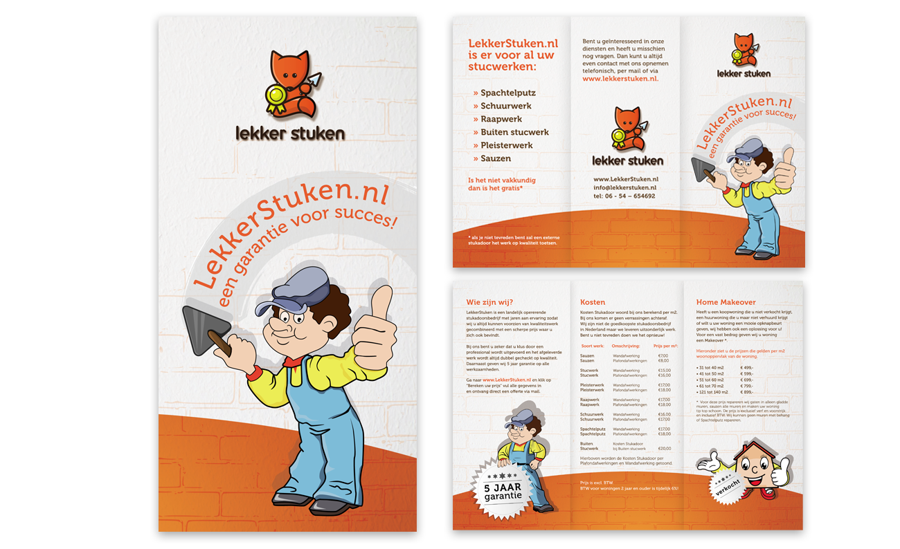 Bedrijfsfolder: Informatie folder