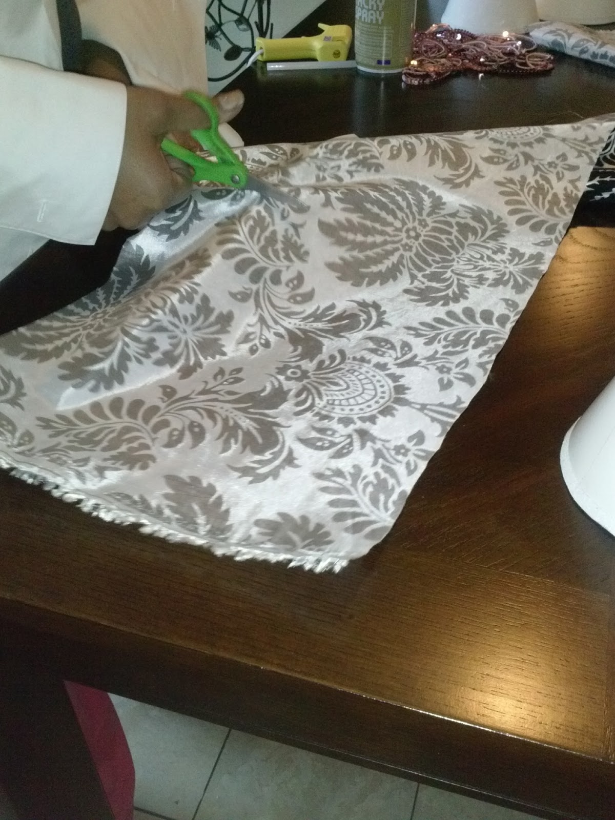 According2Sharon: DIY mini lamp shades