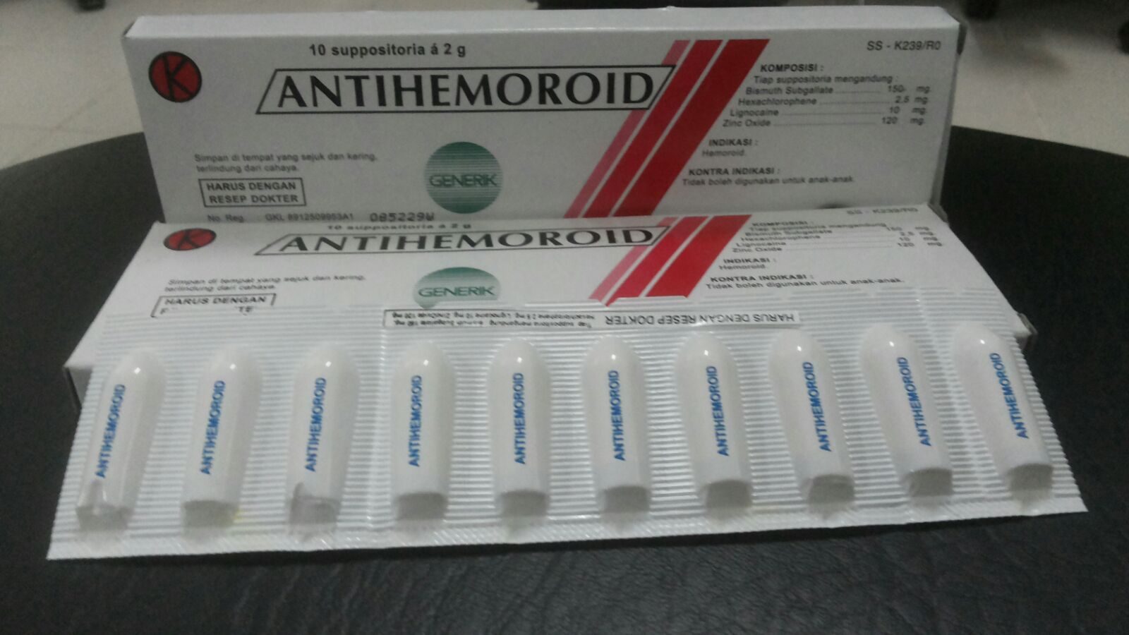 blogmika: ANTIHEMOROID SUPPOSITORIA