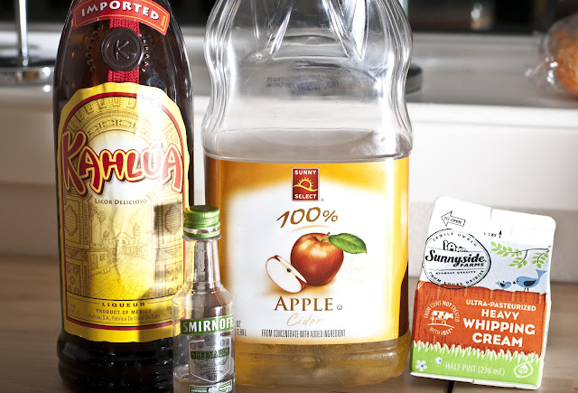 Apple Coffee Cider - A Year of Cocktails