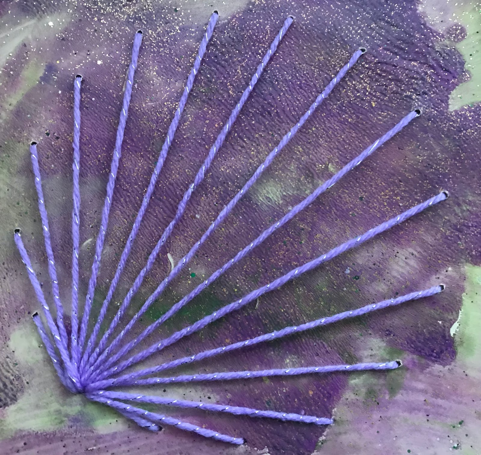 Create With Mom: Geometric Designs with String Art