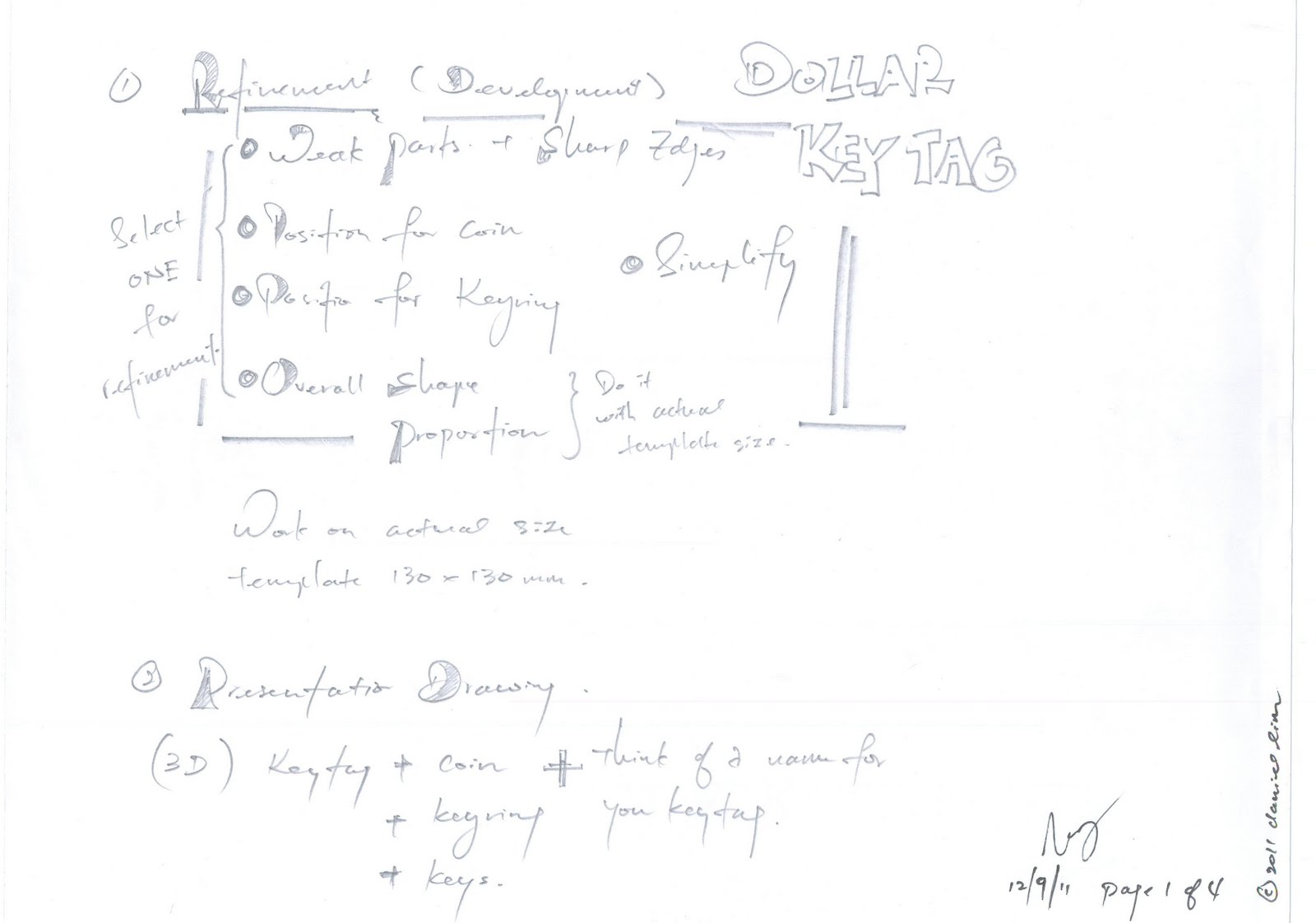 Design & Technology (Singapore): Dollar Key Tag Project - Part 3 ...