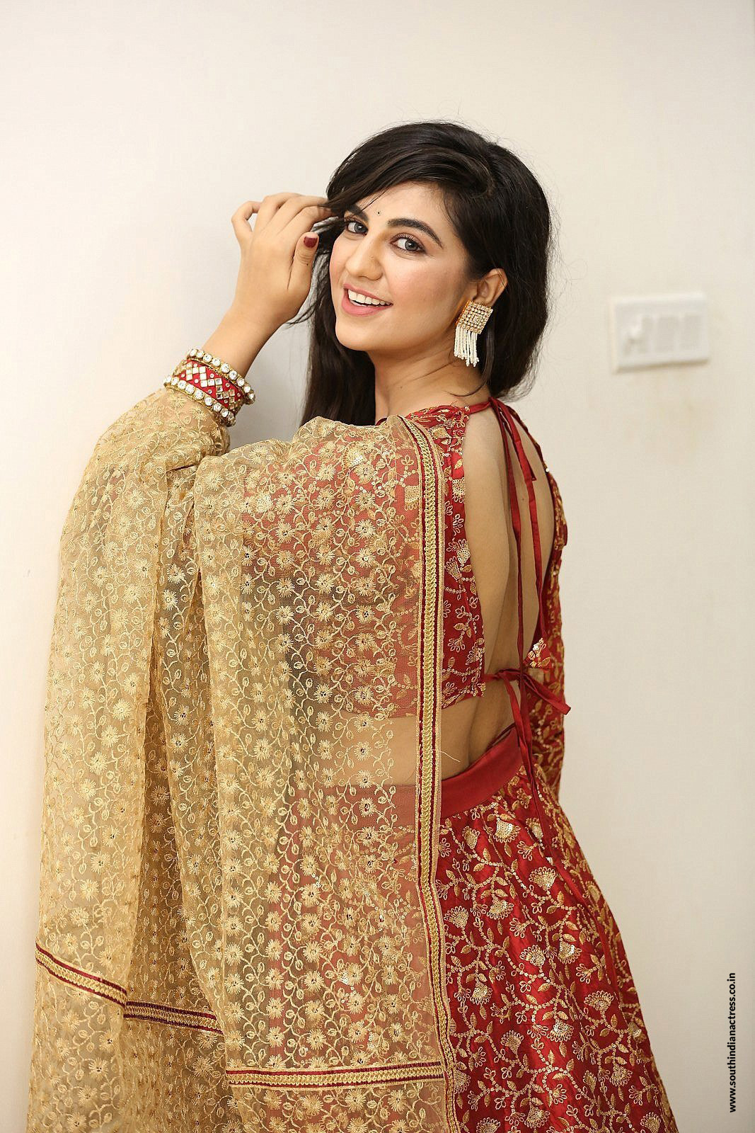 Harshitha Panwar stills at Bewars Movie Audio Launch - South Indian Actress