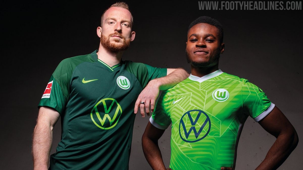 VfL Wolfsburg 21-22 Home & Away Kits Released - Footy Headlines