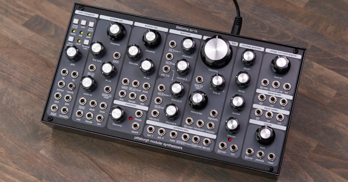 Analogowa Dusza: Pittsburgh Modular releases SV-1b Modular Synthesizer