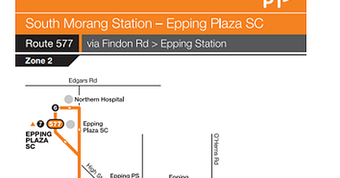 Melbourne on Transit: Timetable Tuesday #57: 577 - the bus with stops ...