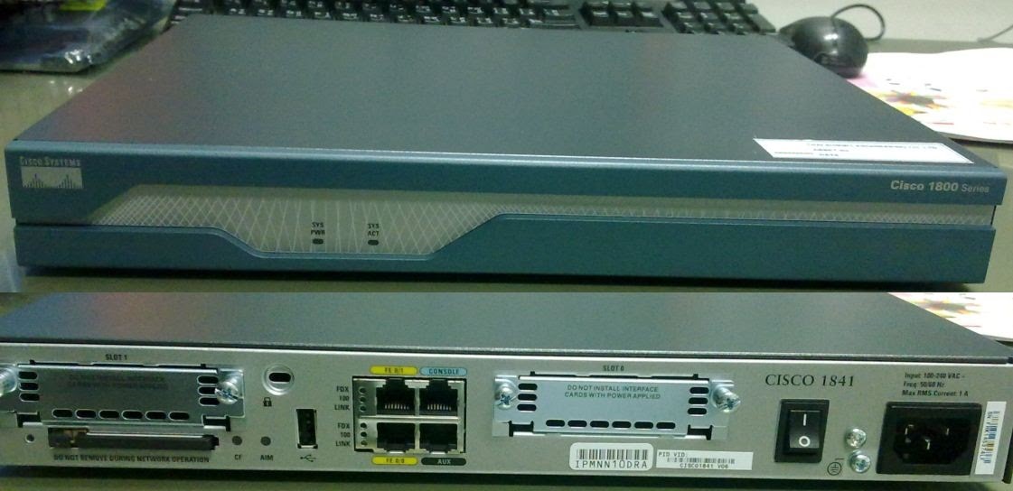 Cisco Router 1841 | A Little Knowledge