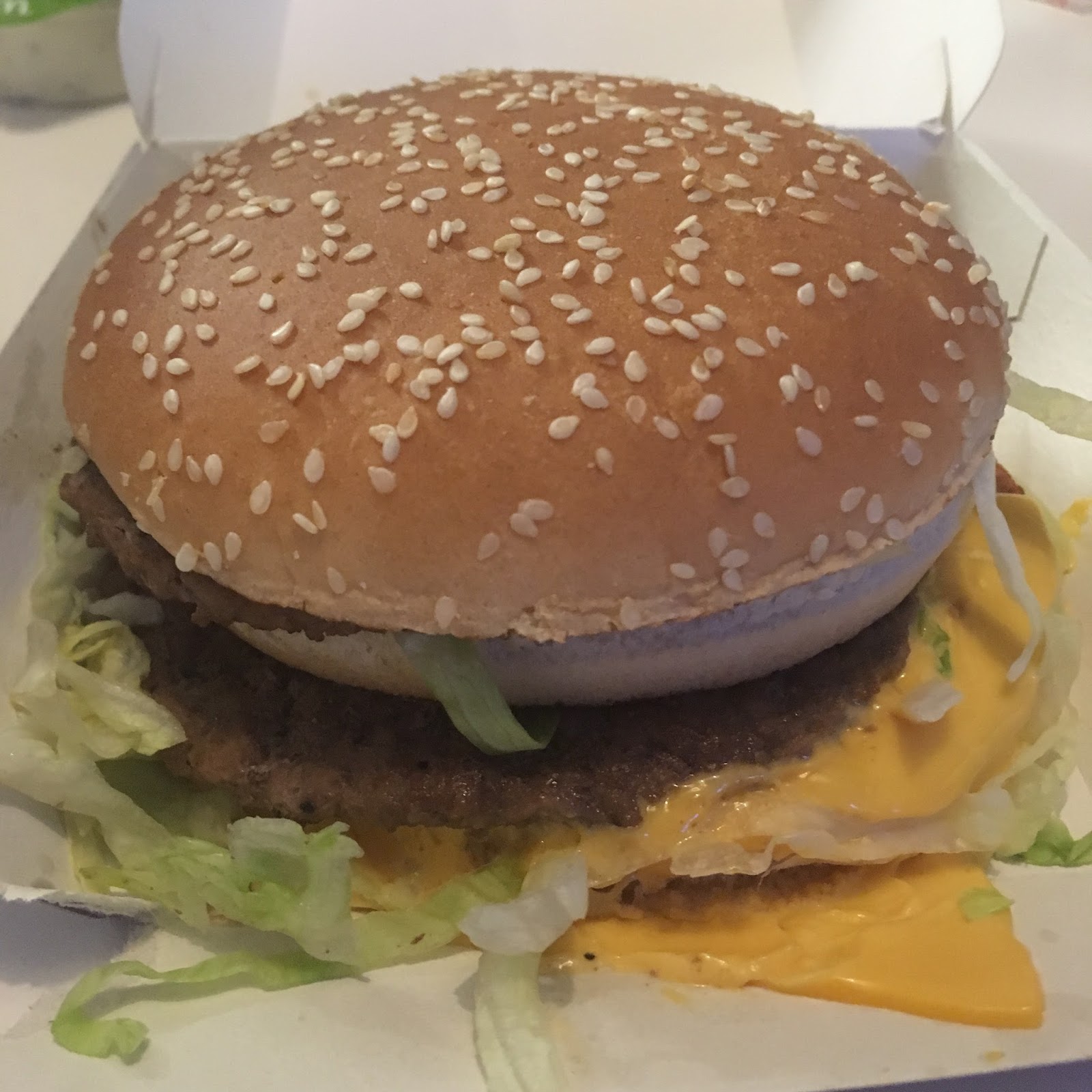A Review A Day: Today's Review: McDonald's Grand Big Mac