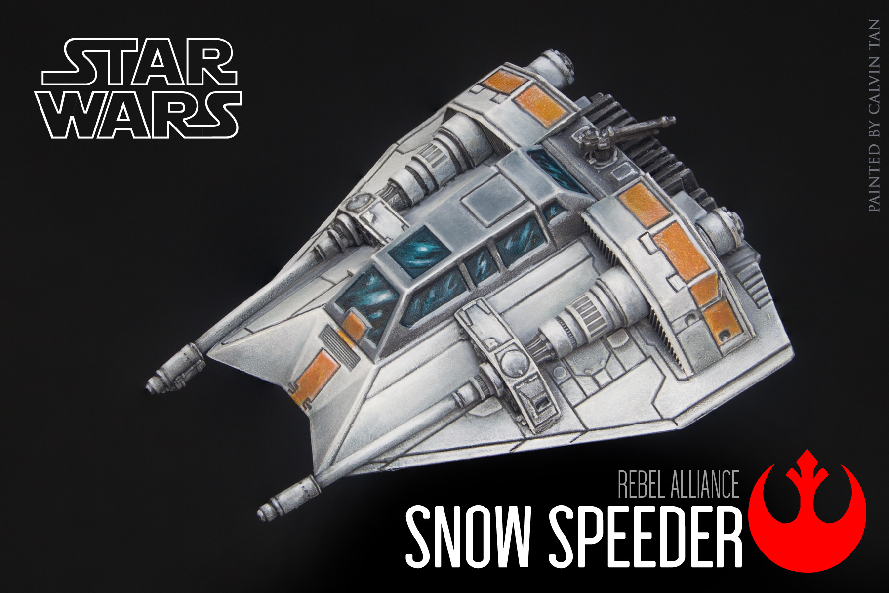 PERSPECTIVES IN MINIATURE: Snow Speeder, Bandai 1/144 scale