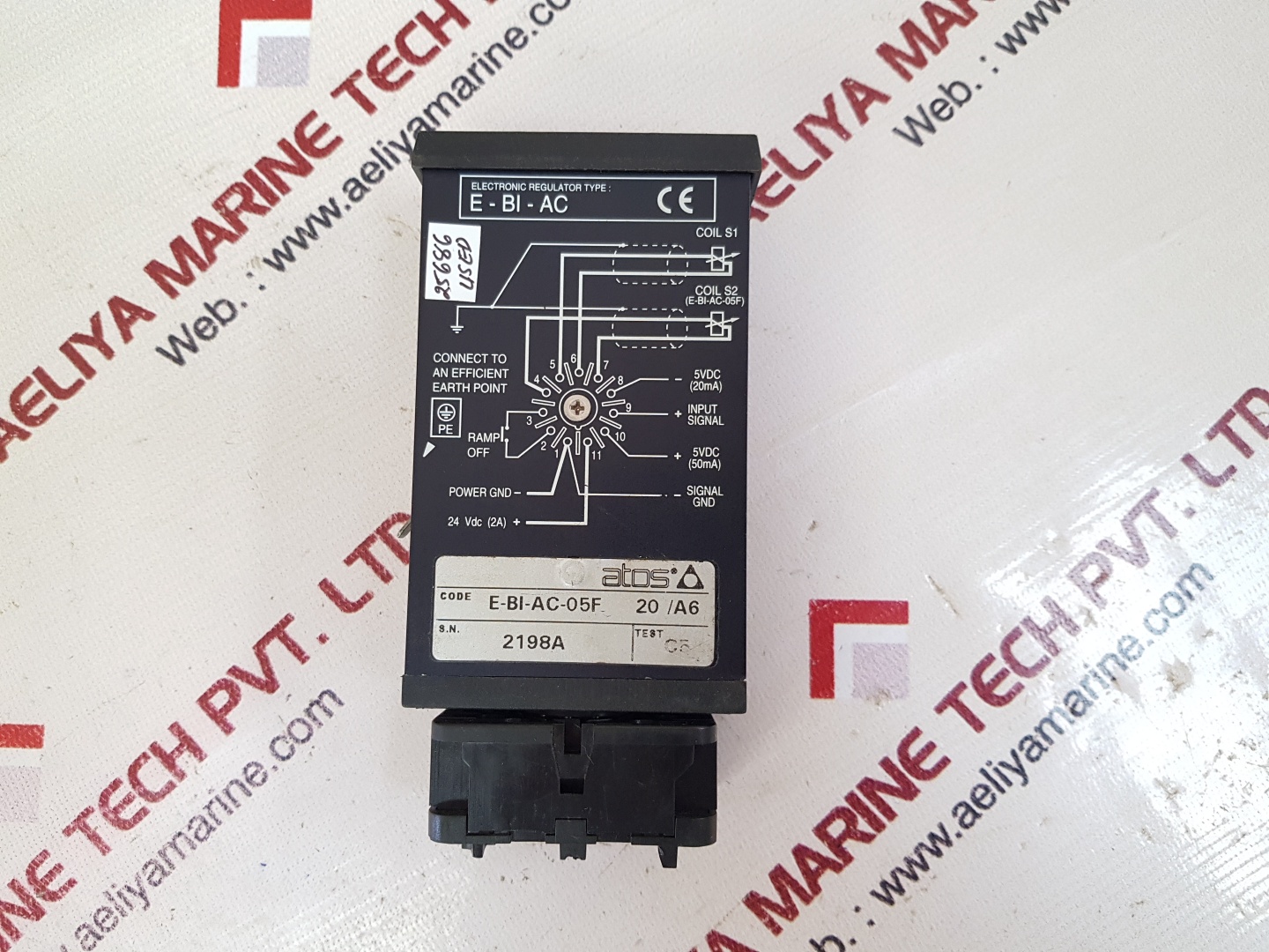 ATOS E-BI-AC ELESTA ELECTRONIC REGULATOR - Aeliya Marine