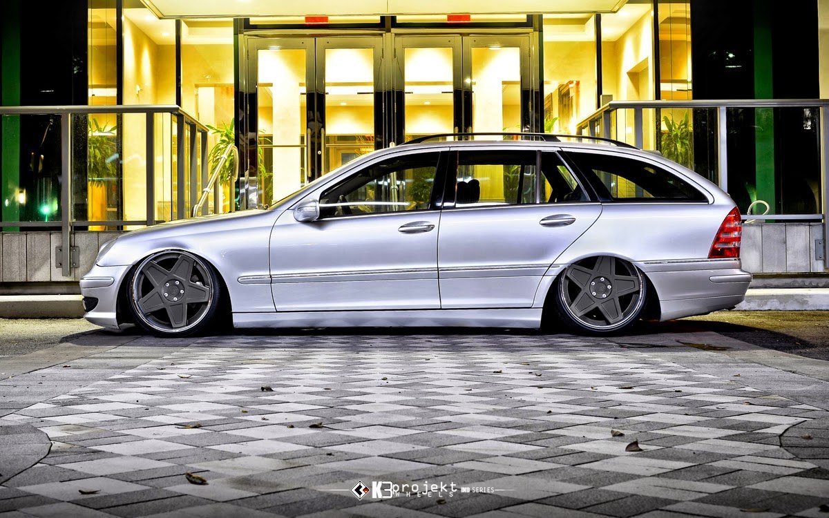 Mostbook: Tuning Mercedes-Benz C-Class W203 Universal Stance
