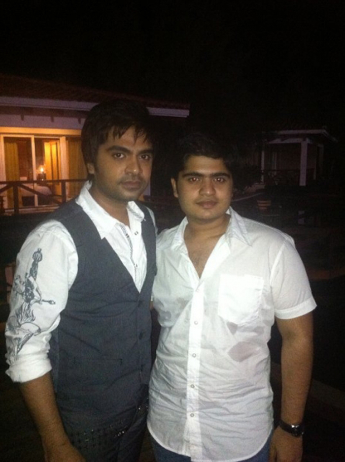Simbu Celebrates His Brother Kuralarasan's Birthday Stills | themoviestills