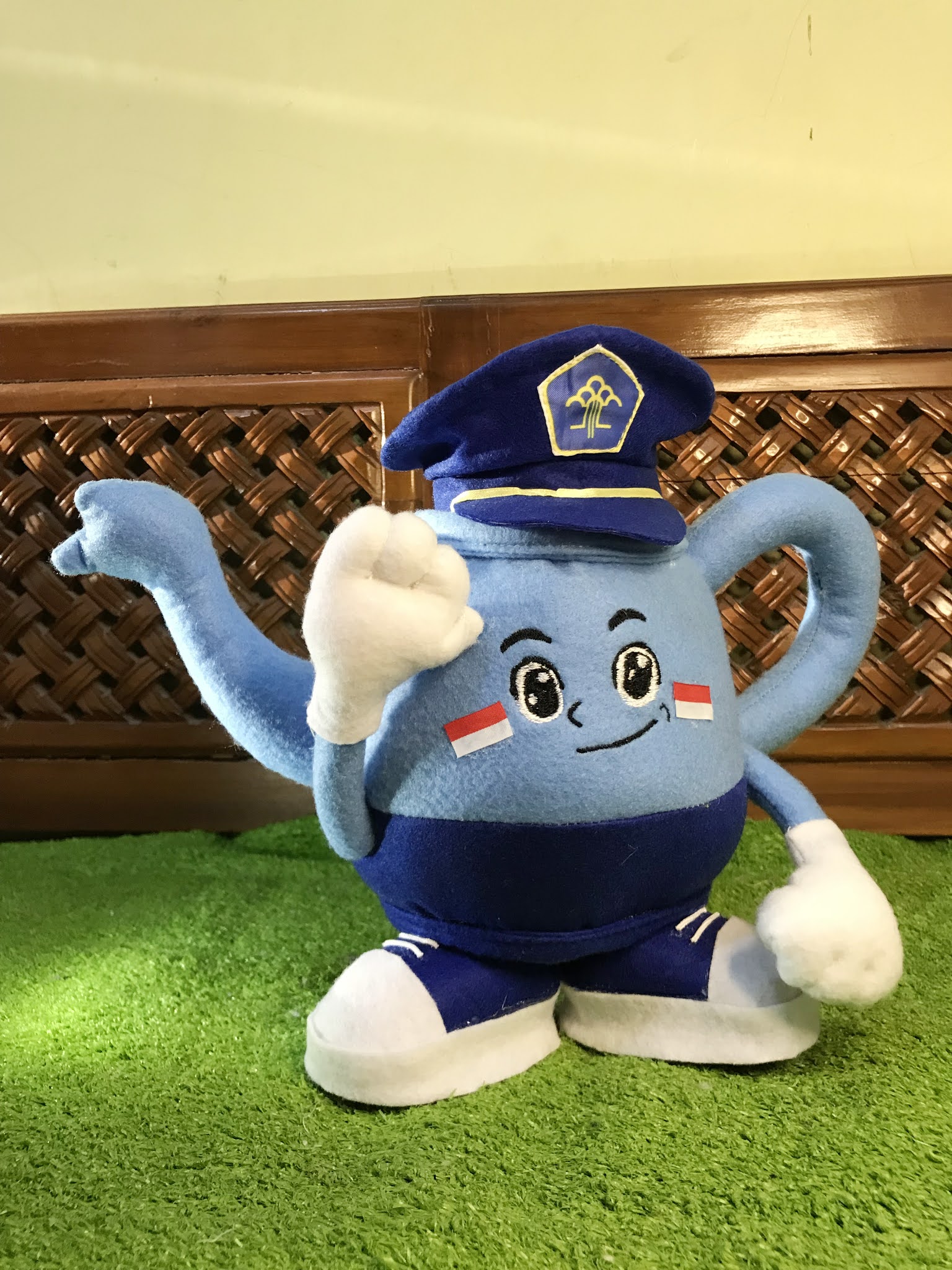pembuat boneka custom satuan di Solo: Boneka Maskot Lapas Kemenkumham