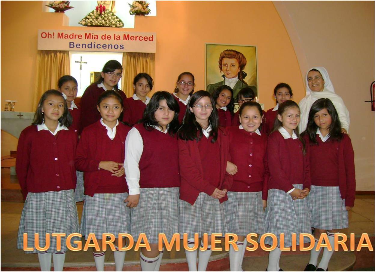 U.E. P. NUESTRA MADRE DE LA MERCED: EL 21 DE NOVIEMBRE LAS MERCEDARIAS ...