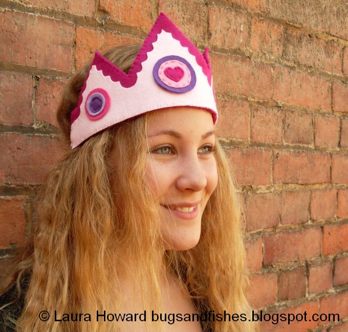 Bugs and Fishes by Lupin: How To: Felt Crowns