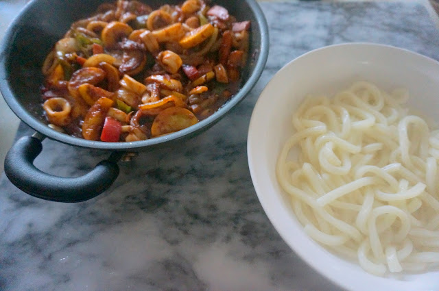 What I Ate: Ojinguh Bokkeum